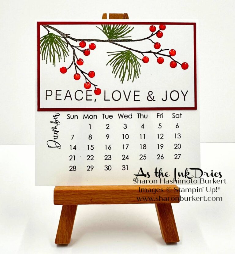 DIY Calendar Blog Hop…December – astheinkdries.com